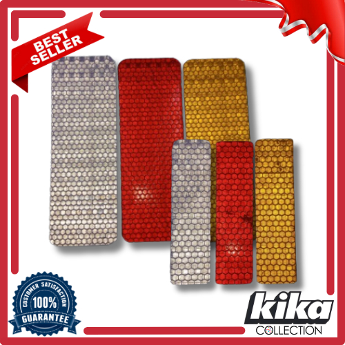 Jual Reflektor Motor Mobil Sticker Mata Kucing Bumper Depan Belakang ...