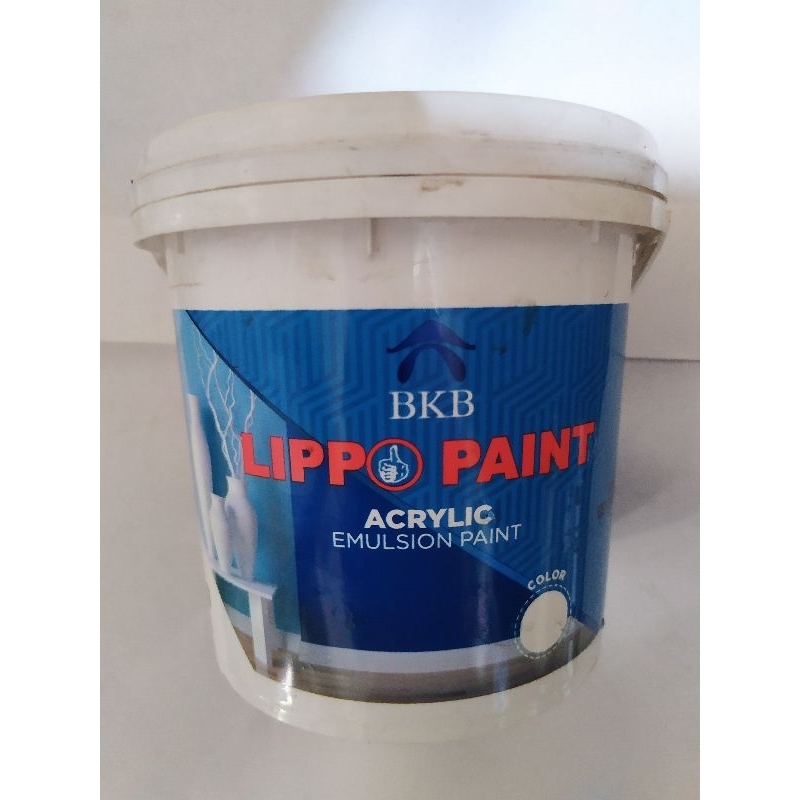Jual cat tembok putih Lippo paint 1 kg | Shopee Indonesia