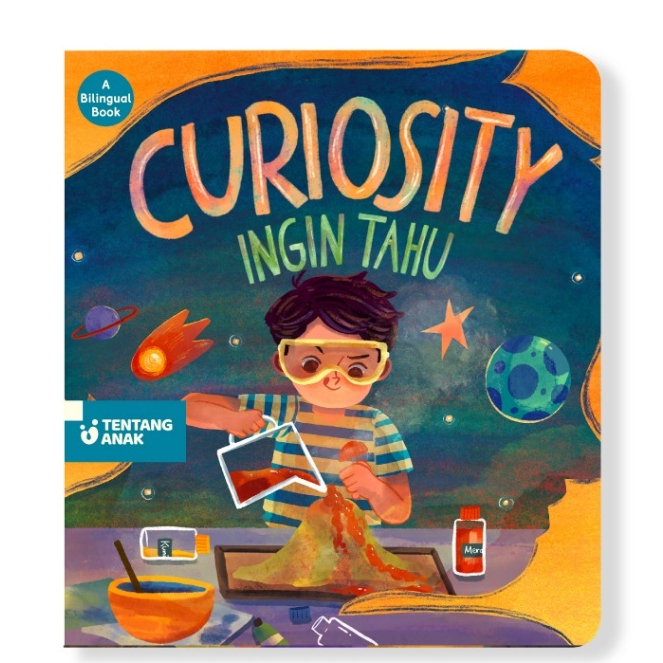 Jual Tentang Anak - Board Book Bilingual Curiosity | Ingin Tahu | Buku ...