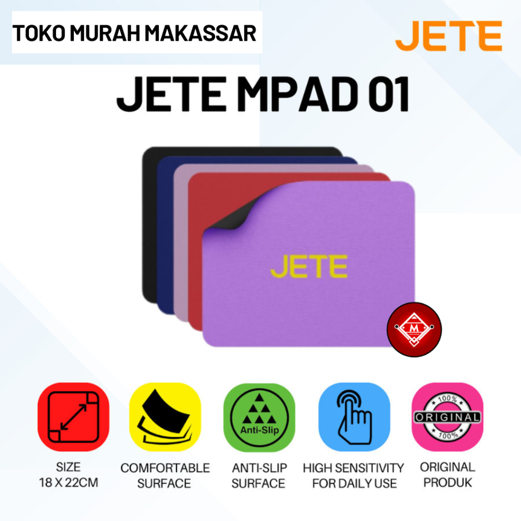 Jual MOUSEPAD JETE 01 / JETE MPAD 01 / JETE-PAD01 | Shopee Indonesia