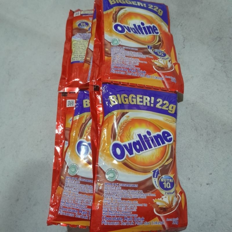 Jual Minuman Serbuk Coklat OVALTINE BIGGER SUSU CHOCOLATE MALT DRINK ( 1 Renteng isi 5 atau 10 ...