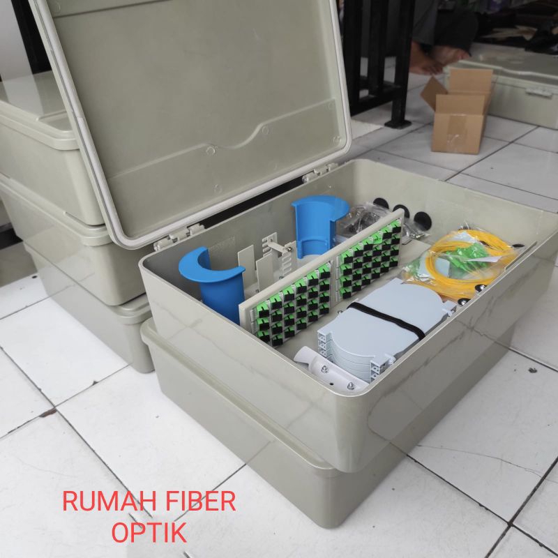 Jual odc 48 core lengkap pigtail sc apc/ODC TIANG 48 CORE APC | Shopee ...