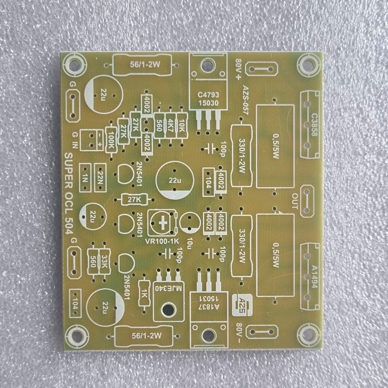 Jual PCB Driver Power Amplifier SOCL 504 Fiber FR4 | Shopee Indonesia