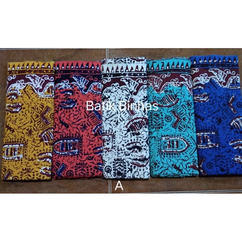 Jual Batik cap motif paoman / kain jarik poman indramayu | Shopee Indonesia