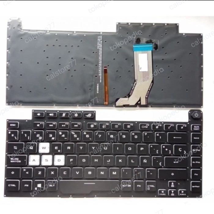 Jual Keyboard Laptop Asus Rog Strix G15 G512 G512L G512LI G512 ...