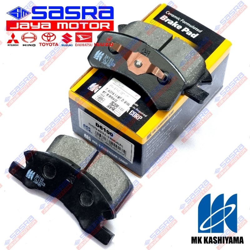 Jual Brake Pad FRT AGYA 1.0 Manual|AYLA 1.0 Manual|MIRAGE MK Kashiyama ...