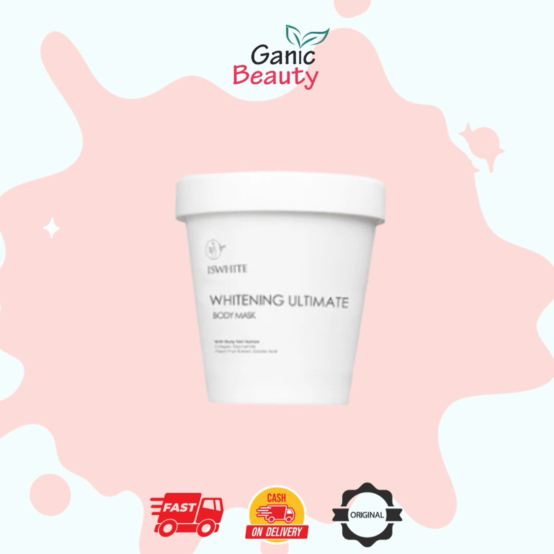 Jual ISWHITE Body Mask Ultimate Brightening 200gr Pencerah Kulit Kusam ...