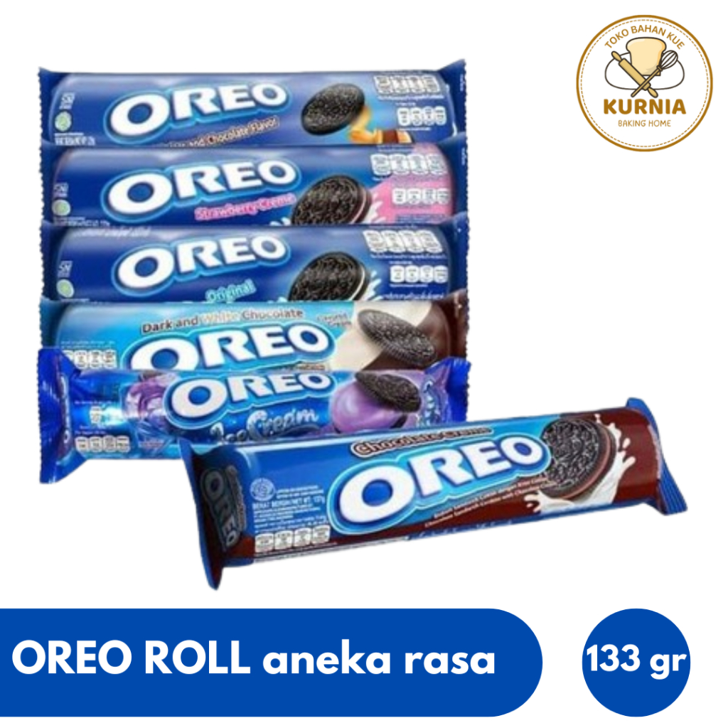 Jual OREO BISKUIT KEMASAN ROLL 133 gr – ANEKA RASA | Shopee Indonesia
