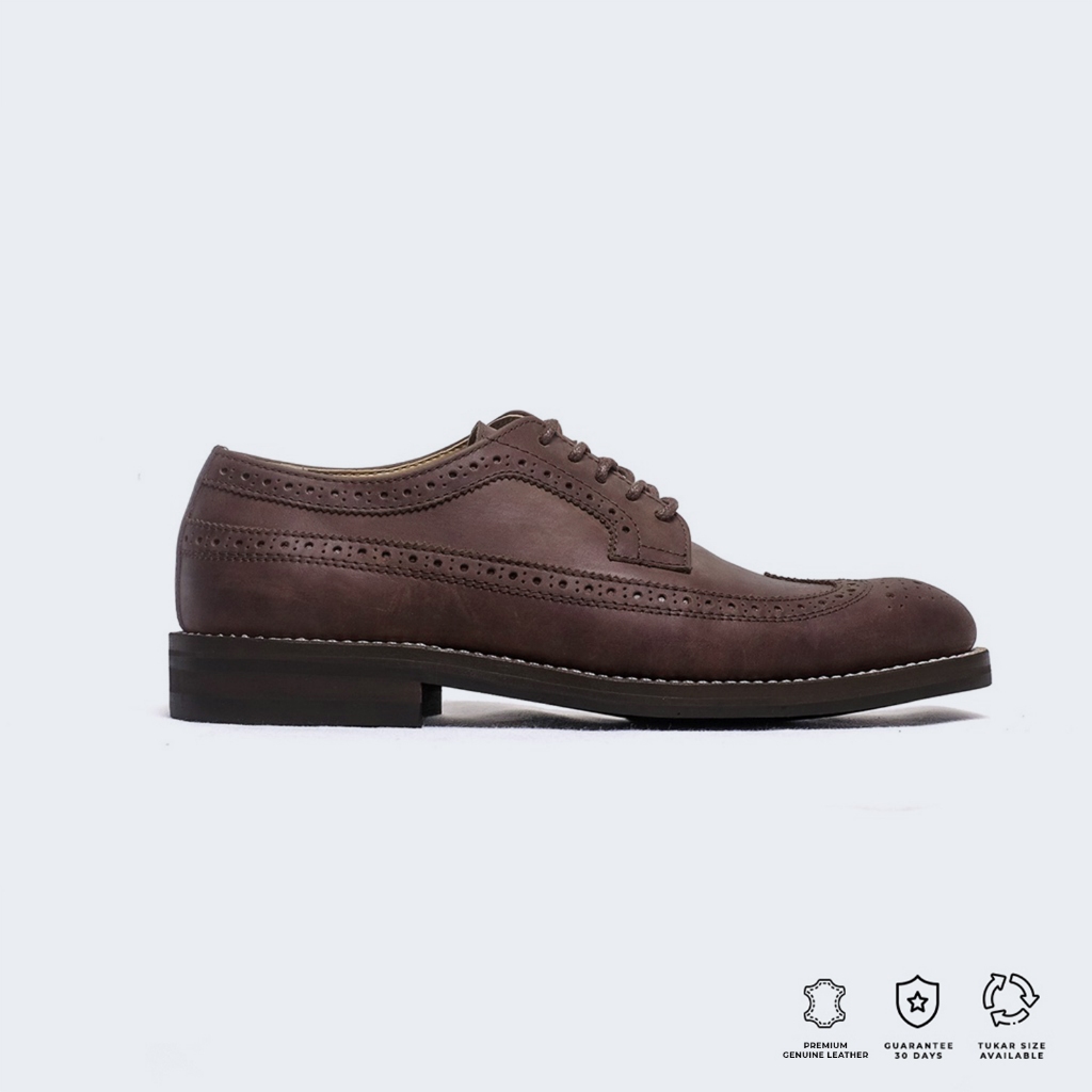 Jual Brygan Craftmanship - Sepatu Kerja Oxford Kulit Asli Pantofel ...