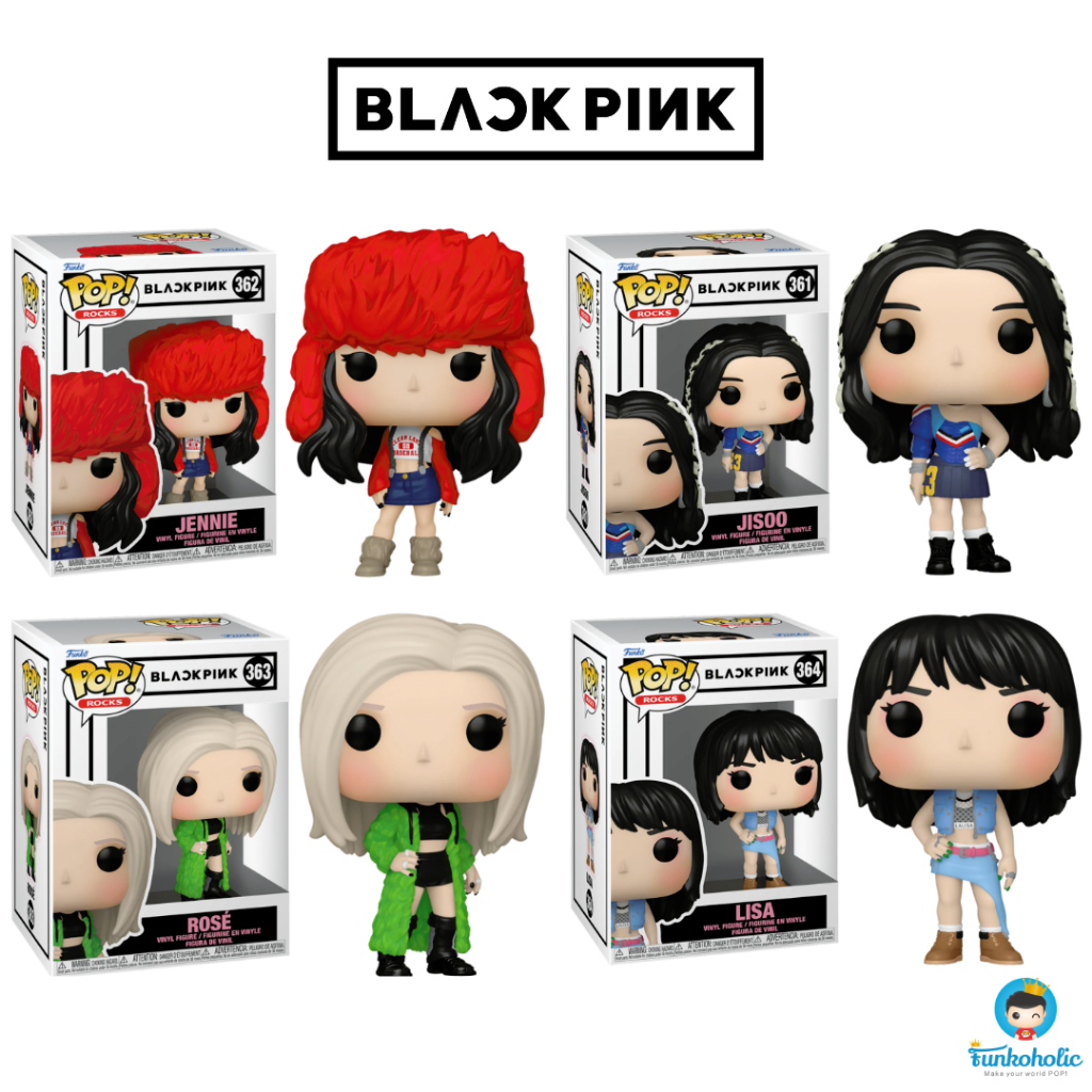 Jual Funko POP! Set Promotion Rocks K-Pop Blackpink (4 Items) | Shopee Indonesia