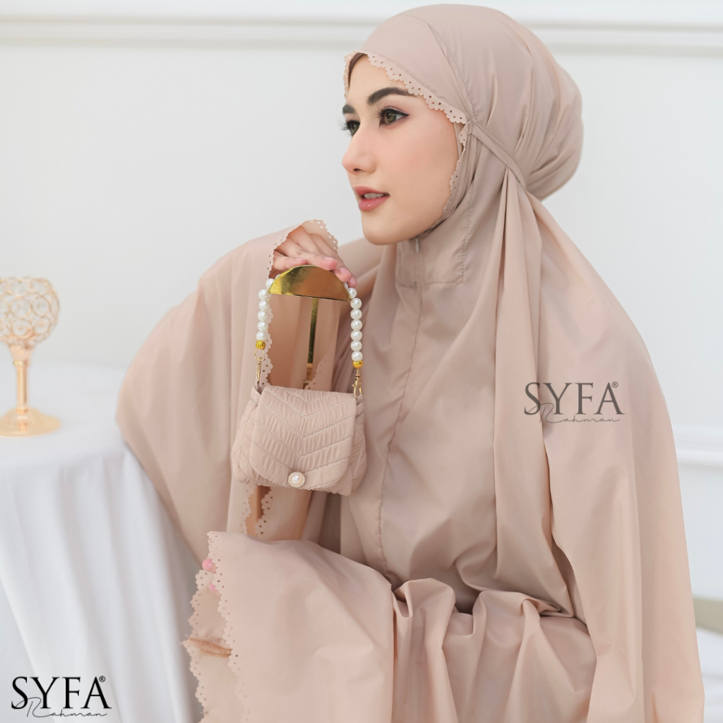 Jual Syfa Rahman - Mukena 2in1 Mini Travel Parasut Premium Korea Dewasa ...