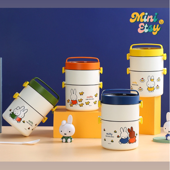 Jual MIFFY-Stainless double layer steel lunch box/rantang stainless 2 ...