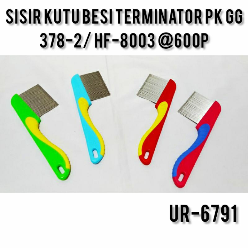 Jual SISIR KUTU BESI / SERIT KUTU BESI / SISIR KUTU MAGNET / SISIR KUTU MURAH TERMINATOR GAGANG ...