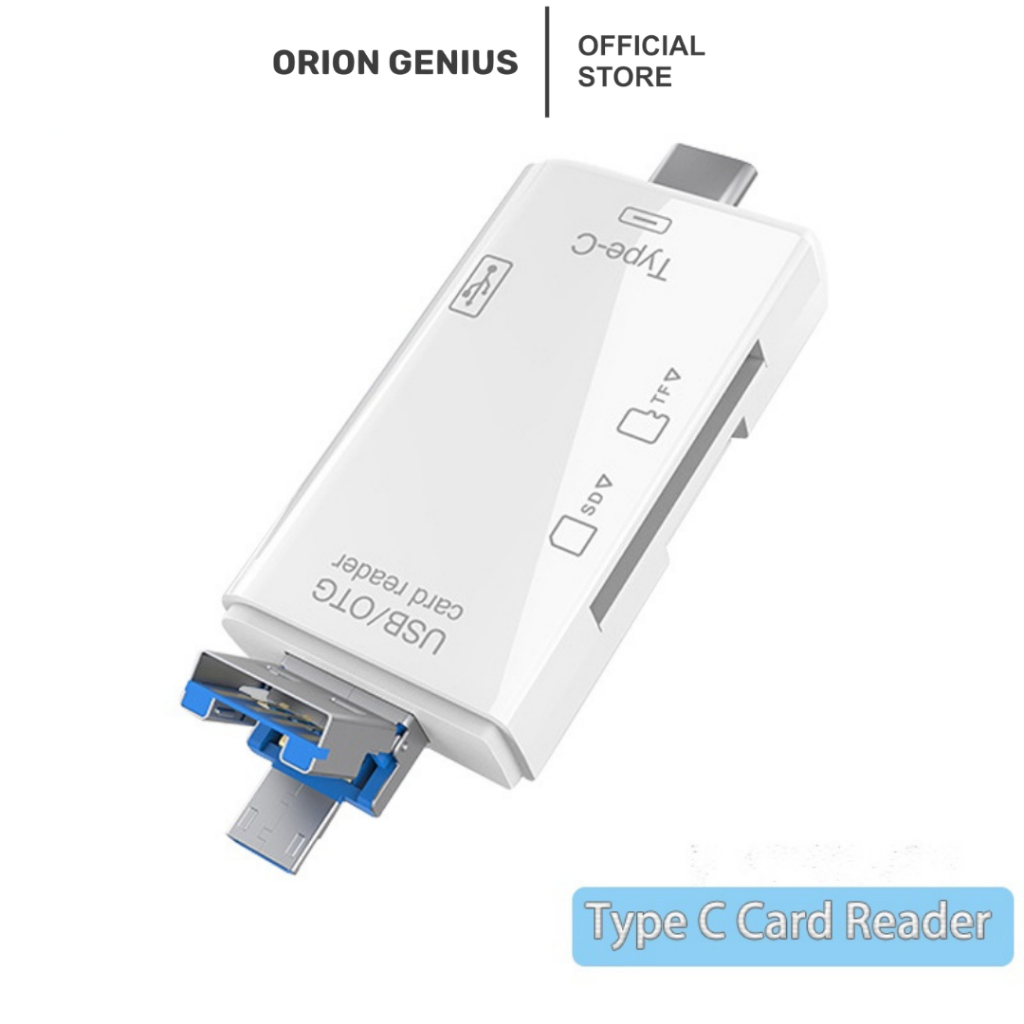 Jual Orion Genius 6 in 1 OTG Card Reader USB 3.0 SD TF Micro USB SD ...