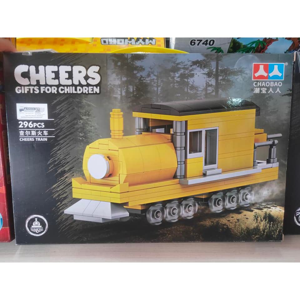Jual BRICK CHOO-CHOO CHARLES CHEERS TRAIN KERETA 296 Pcs | Shopee Indonesia