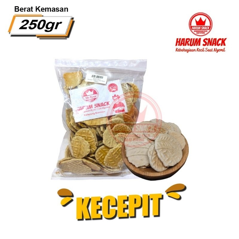 Jual KUE KECEPIT 250 Gram [Harum Snack Official] | Shopee Indonesia