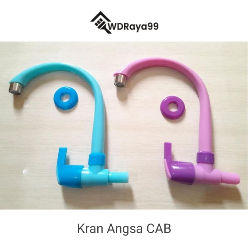 Jual Kran Angsa Cuci Piring PVC Kran Angsa Warna CAB | Shopee Indonesia
