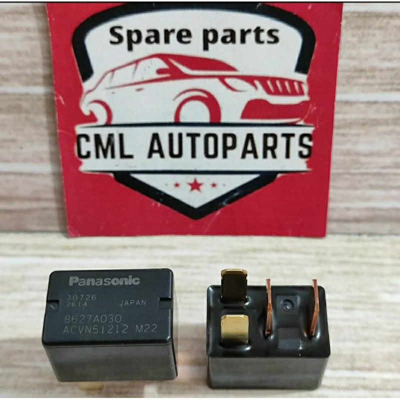 Jual Relay Starter Panasonic 8627A030 Japan Xpander Pajero Mirage Kaki ...
