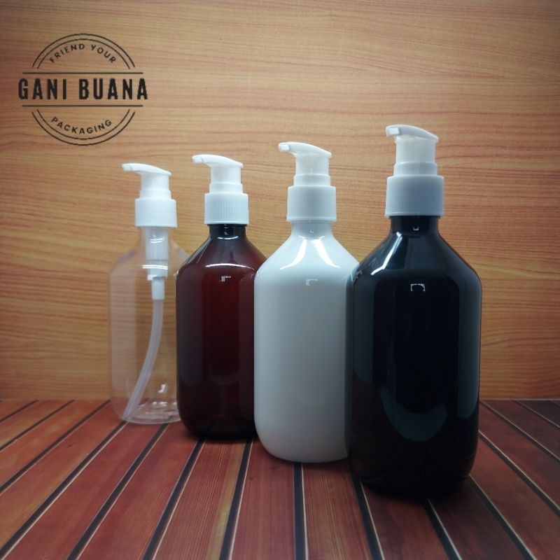 Jual BOTOL PUMP 300ML MADA TUTUP PUMP PUTIH/BOTOL PUMP 300ML PET | Shopee Indonesia
