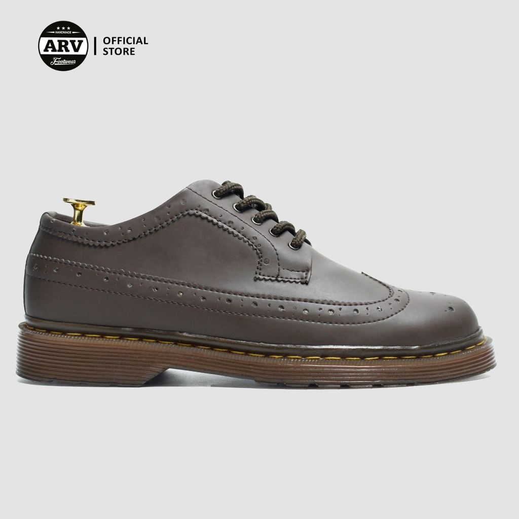 Jual ARV footwear - Sepatu Formal Pria Bery Brown Boots Kerja Laki Laki ...