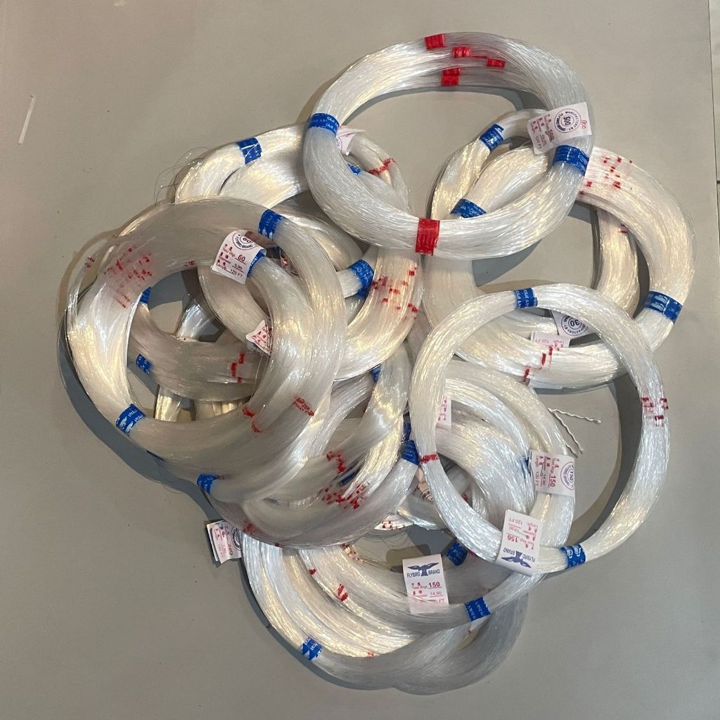 Jual Senar Tangsi Putih Arwana Kenur Optimum Flybird Lengkap 10 - 1000 ...