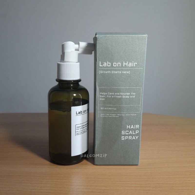 Jual PRELOVED LAB ON HAIR ORIGINAL hair scalp spray tonic | Shopee ...