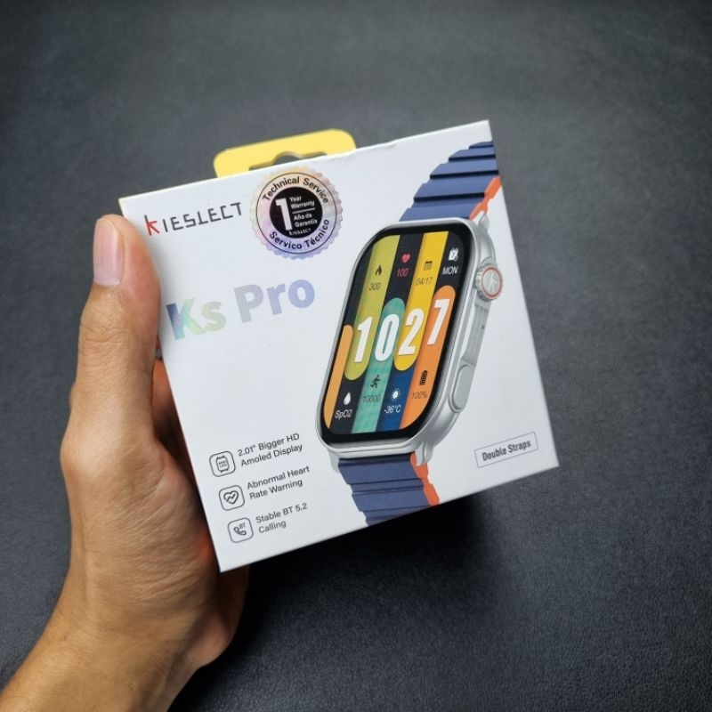 Jual Smartwatch KIESLECT KS PRO [Bekas Review] | Shopee Indonesia