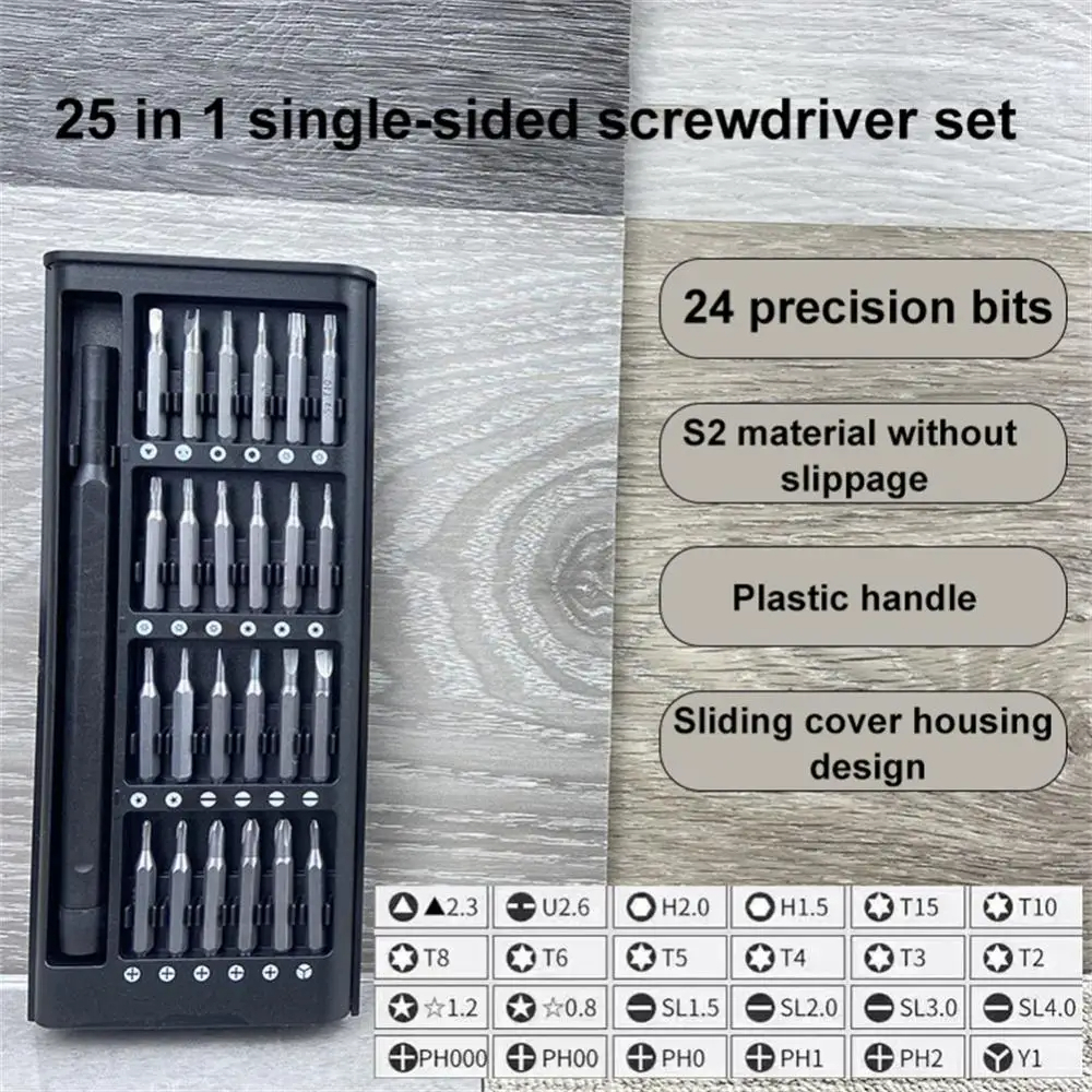 Jual Obeng Set 24 in 1 Screwdriver Kit Hardware Tools Serbaguna ...