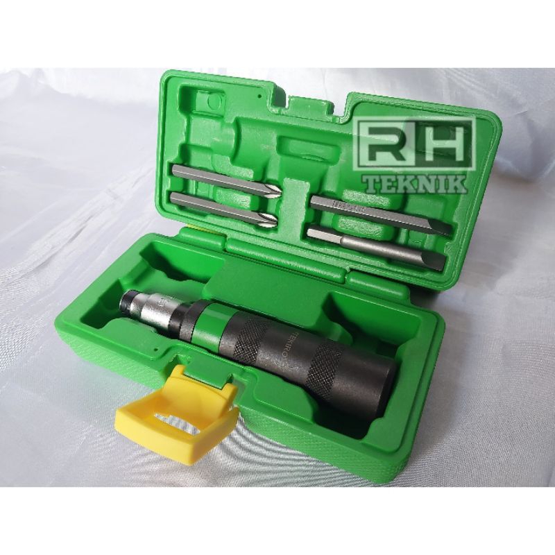 Jual TEKIRO OBENG KETOK 5 PCS / Impact driver PE Box 5pcs / Obeng getok ...