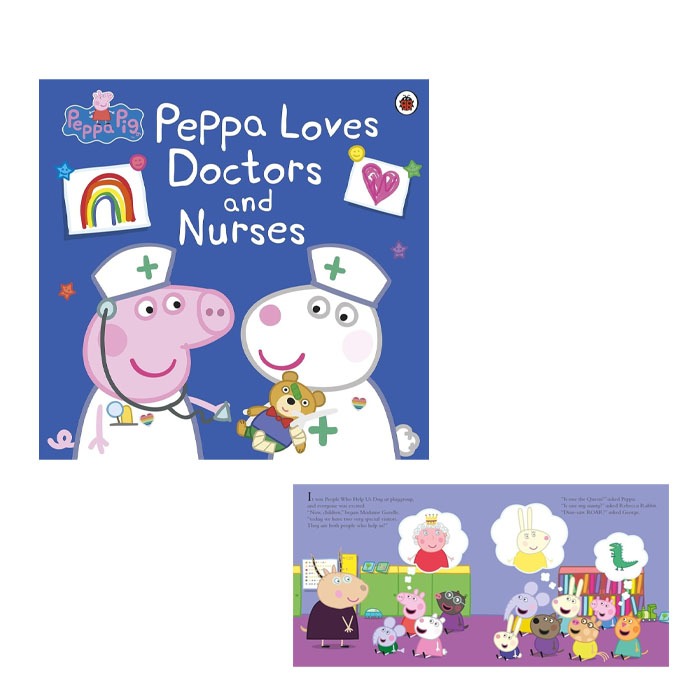 Jual Peppa Pig: Peppa Loves Doctors and Nurses Story Book | Shopee Indonesia