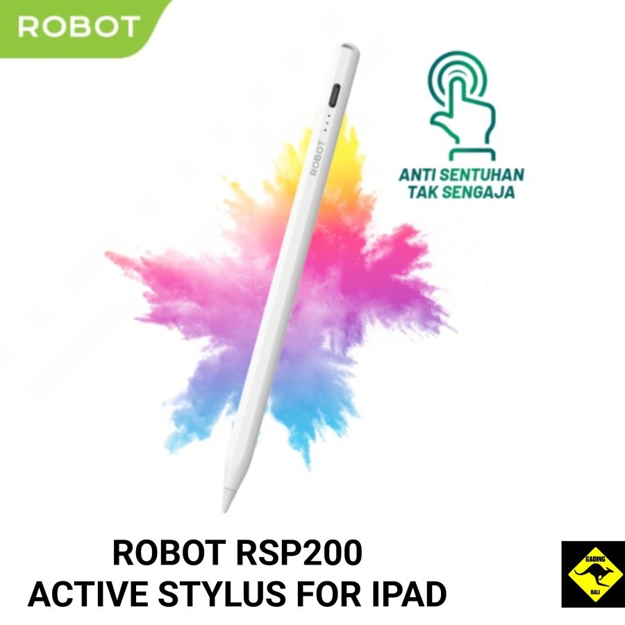 Jual Robot RSP200 Active Stylus Pen For IPAD white Garansi Resmi ...
