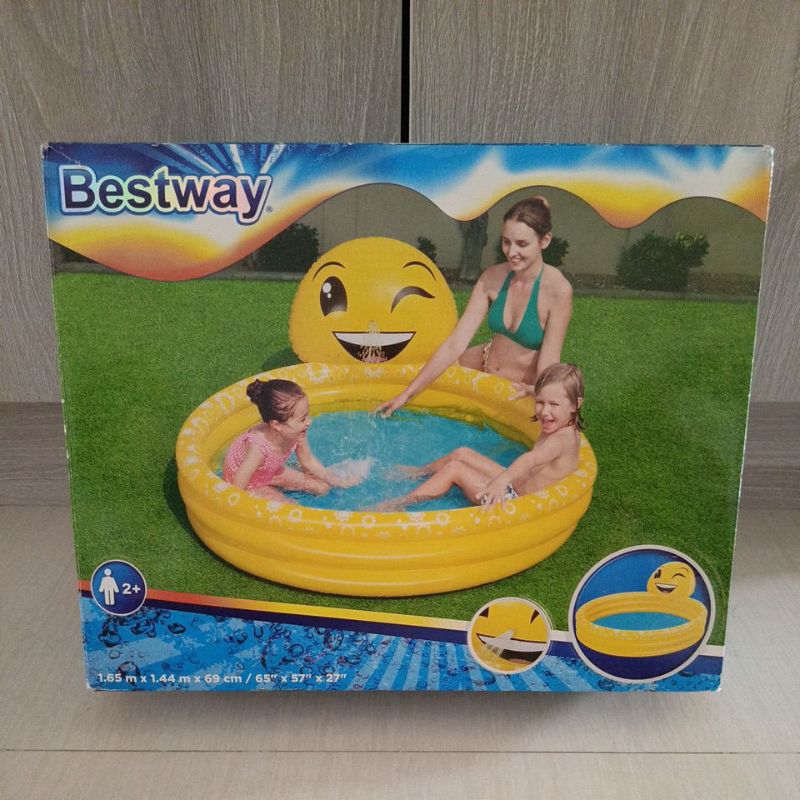 Jual Bestway Kolam Renang Anak Emoji *NEW* / Inflatable Swimming Pool ...