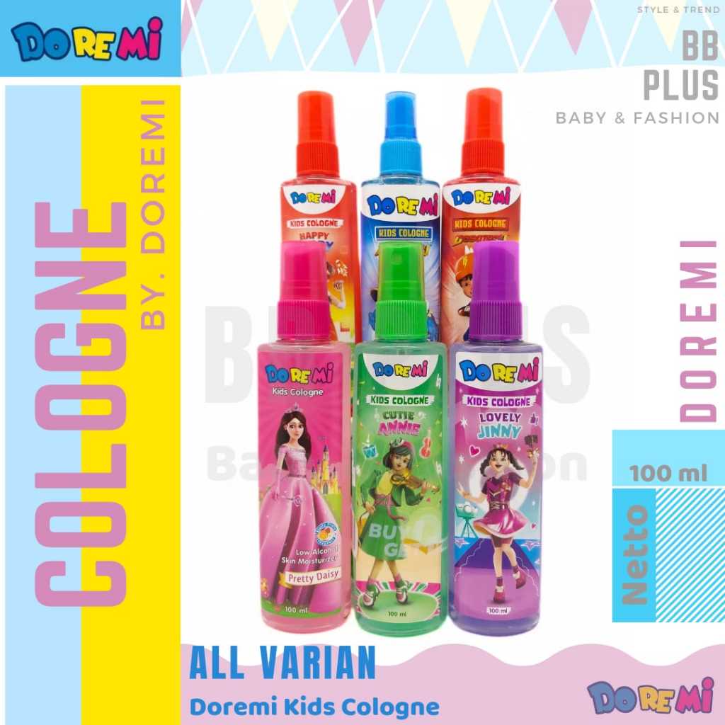 Jual Doremi Kids Cologne 100ml ALL VARIAN | Shopee Indonesia