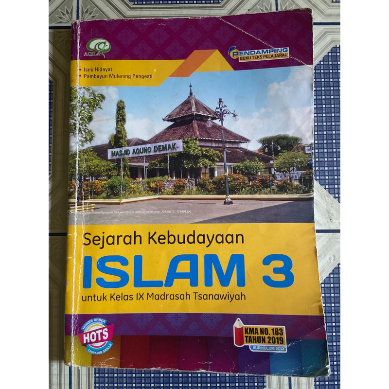 Jual Buku Sejarah Islam dan Kebudayaan Kelas 3 Madrasah Tsanawiyah | Shopee Indonesia