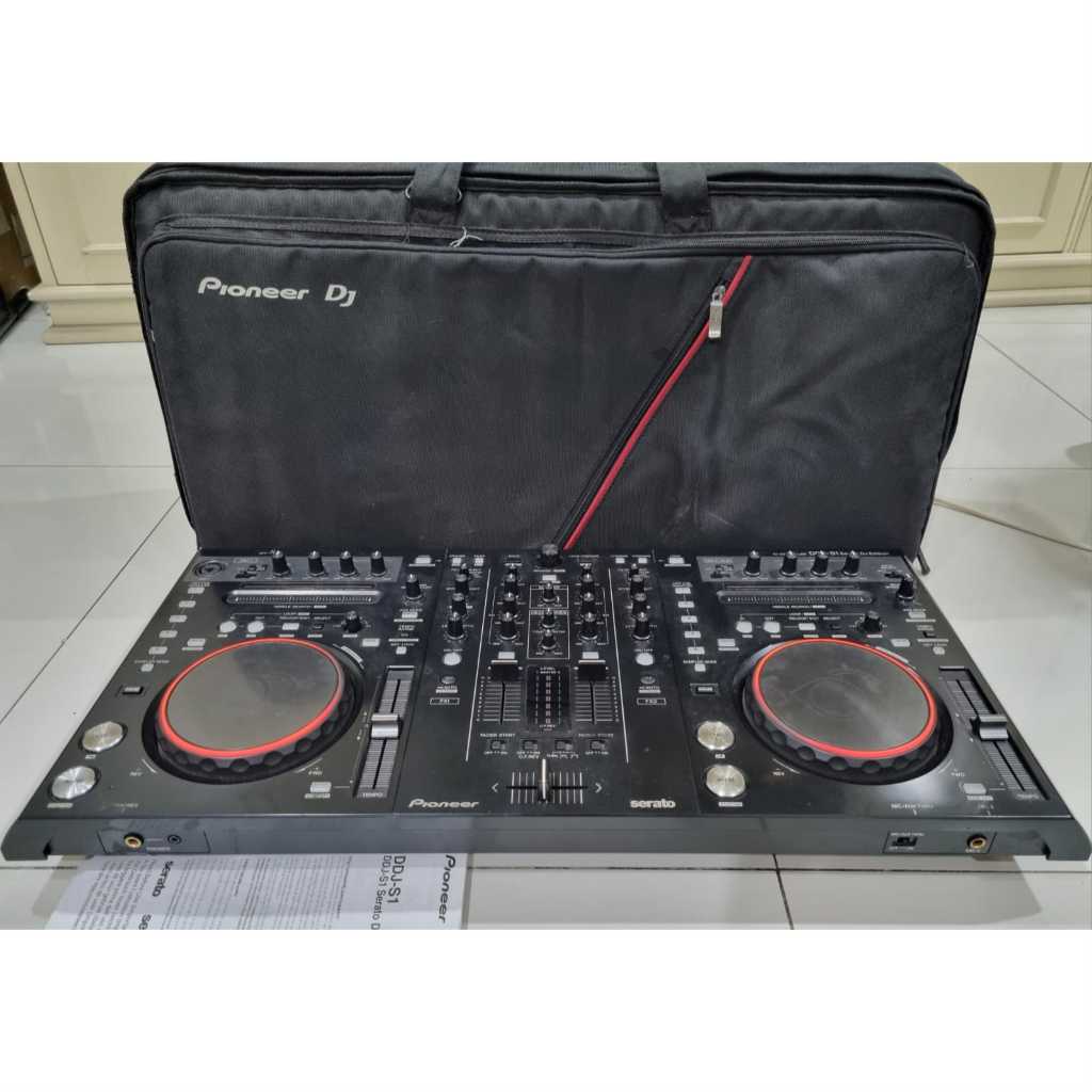 Jual Alat DJ Controller Pioneer DDJ S1 + Tas Pioneer DJ Fullset Manual ...