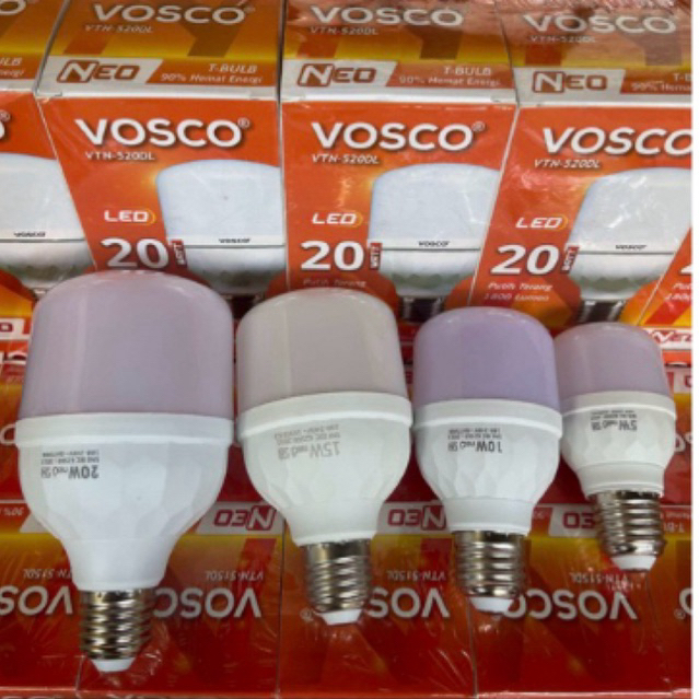 Jual Vosco lampu led kapsul bergaransi sni 5w/10w/15w/20w | Shopee Indonesia