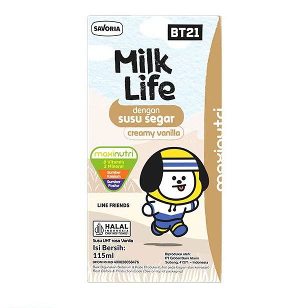Jual Susu Milk Life creamy vanilla 115 ml | Shopee Indonesia