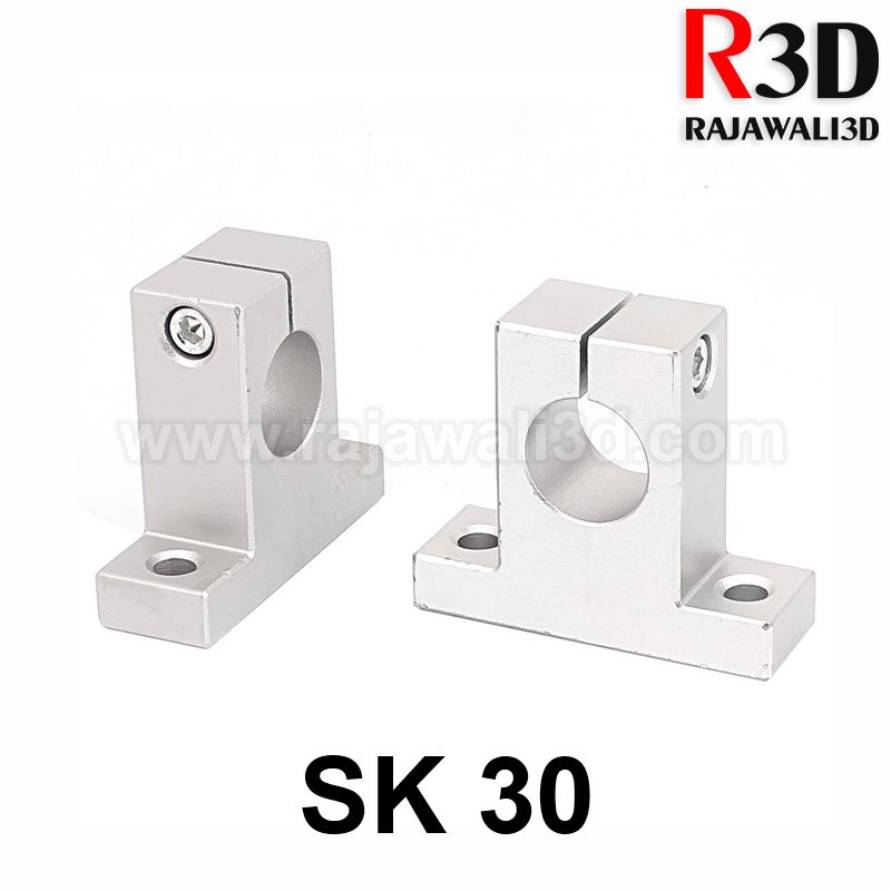 Jual Linear Rail Shaft Support SK30 High Quality Aluminum CNC Parts ...
