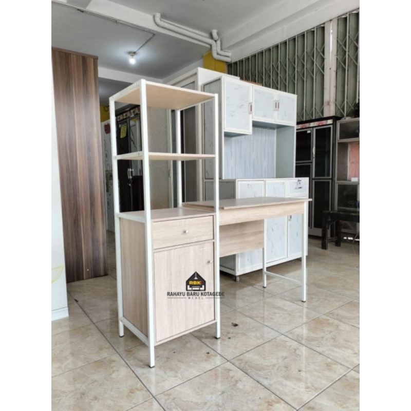 Jual Meja Belajar Rak buku 2in1 MBRB 120 Meja belajar minimalis Jogja ...