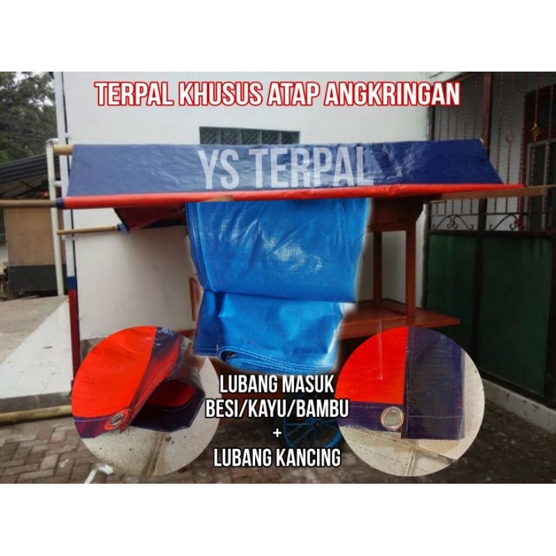 Jual TERPAL A12 3x6 ATAP WARUNG ANGKRINGAN BONGKAR PASANG PNP | Shopee ...