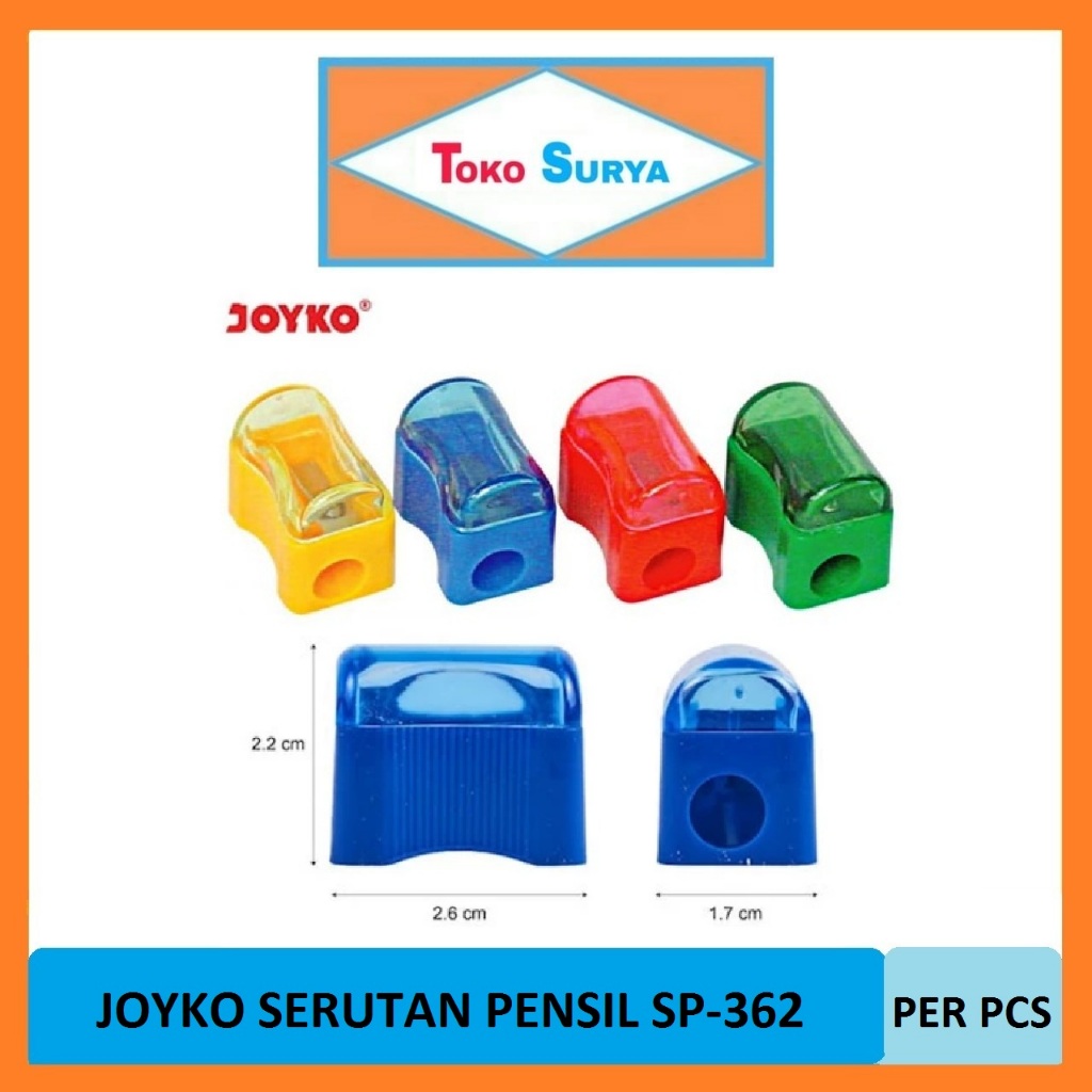Jual Joyko Serutan / Rautan Pensil SP-362 (Pcs) | Shopee Indonesia