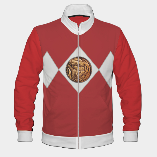 Jual Jaket Power Rangers Mighty Morphin Cosplay Bahan Halus Lembut ...