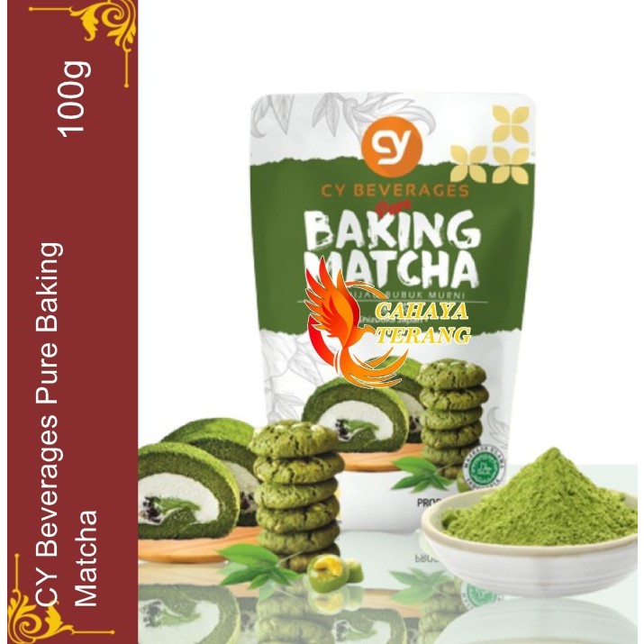 Jual CY Beverages Pure Baking Matcha Powder 100gr Teh Matcha Shizuoka ...