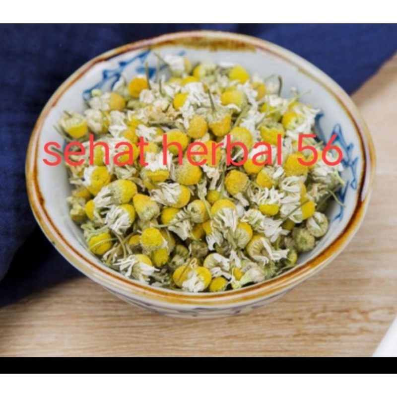 Jual Bunga chamomile kering l German chamomile l wangi tidak pahit ...