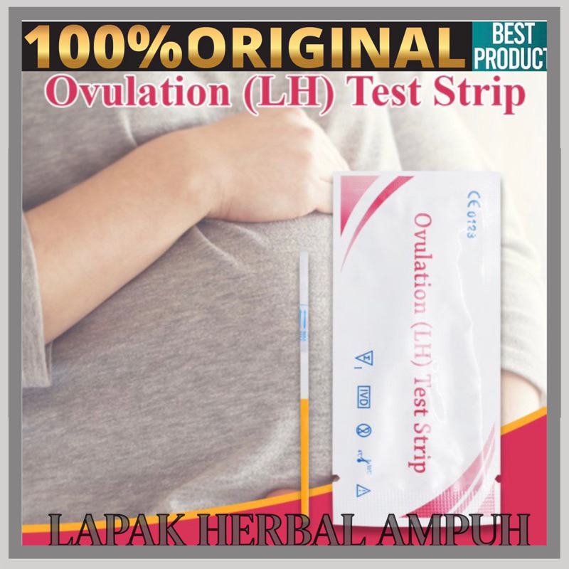 Jual LH Test Ovulasi Tes Masa Subur Ovulation Strip Tespek Pack ...