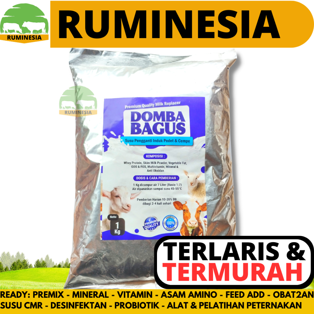 Jual SUSU CEMPE DOMBA BAGUS 1 KG - Susu Pengganti Induk Anak Sapi ...