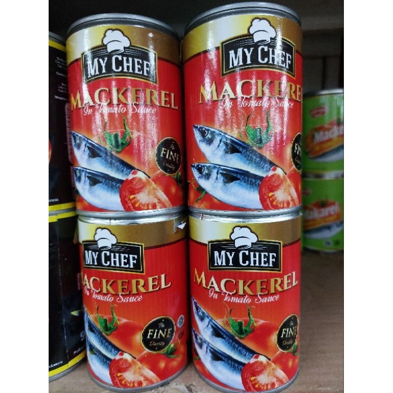 Jual KZ - my chef sarden mackarel saus tomat 425g | Shopee Indonesia