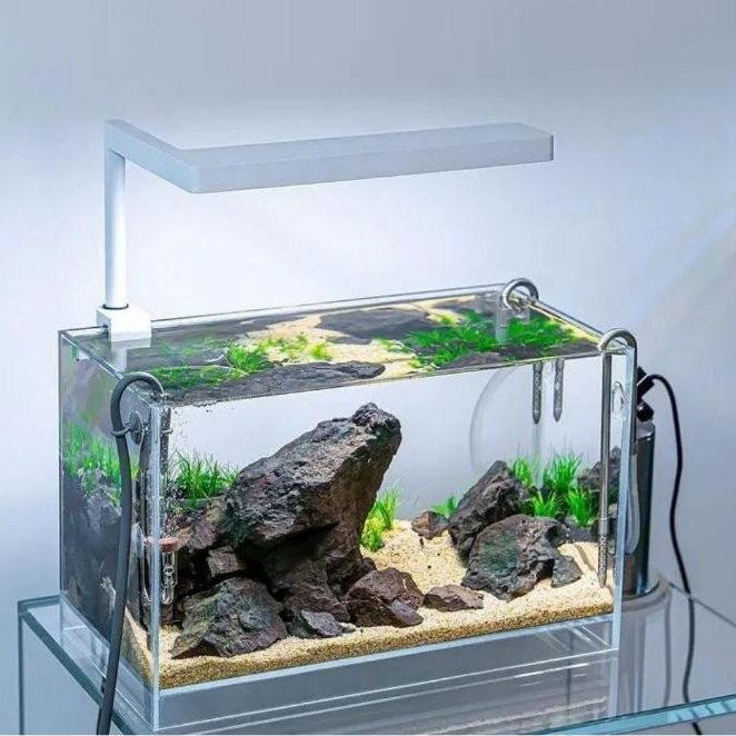Jual Aquarium Mini 30x15x20cm Nano Tank Aquascape | Shopee Indonesia