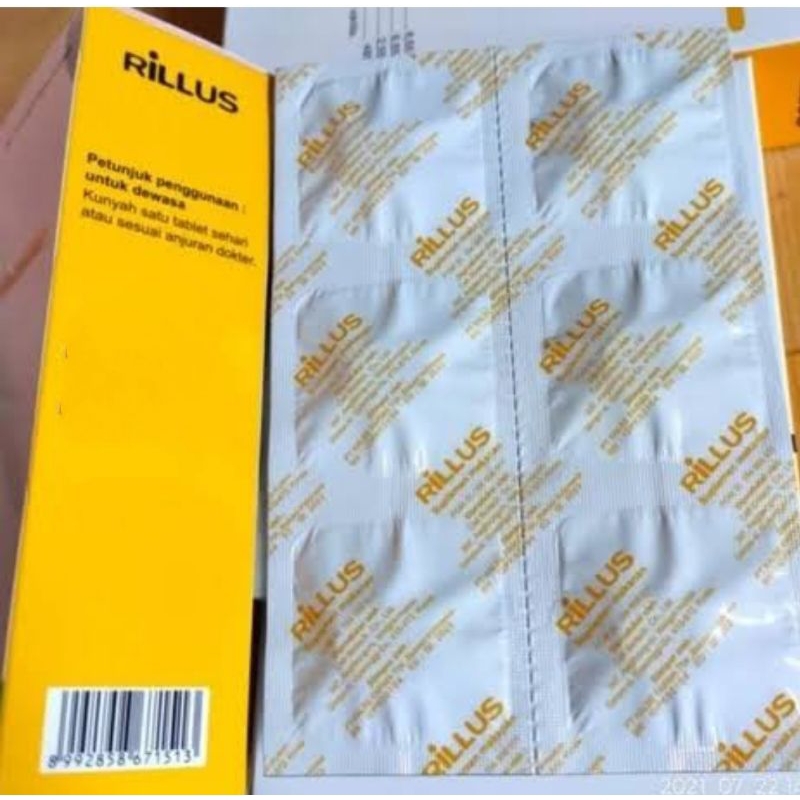 Jual RILLUS STRIP 6 TABLET | Shopee Indonesia