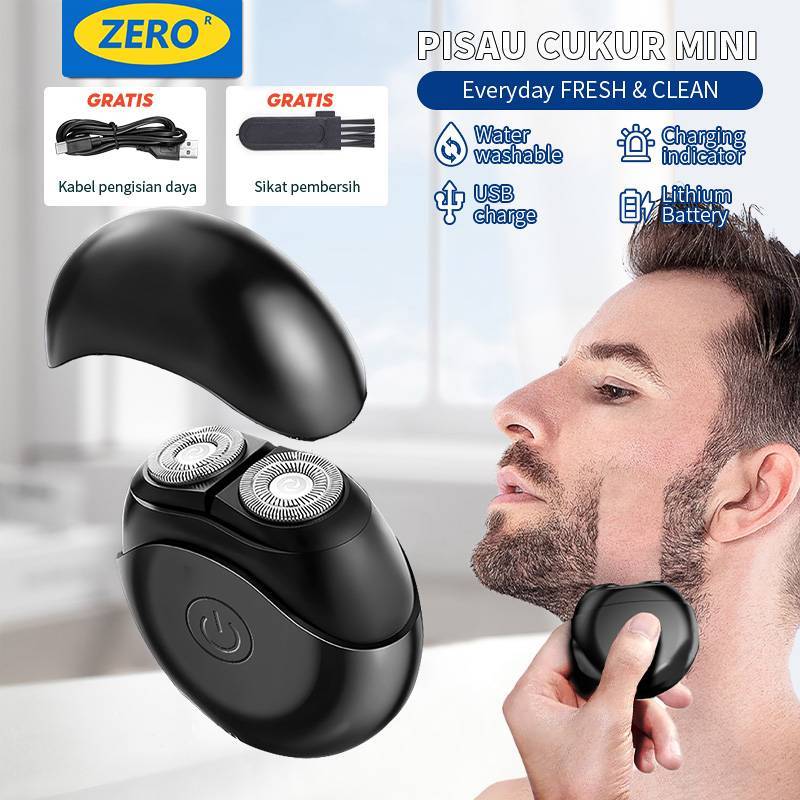 Jual Alat Cukur Elektrik mini pencukur jenggot Kumis Electric shaver | Shopee Indonesia
